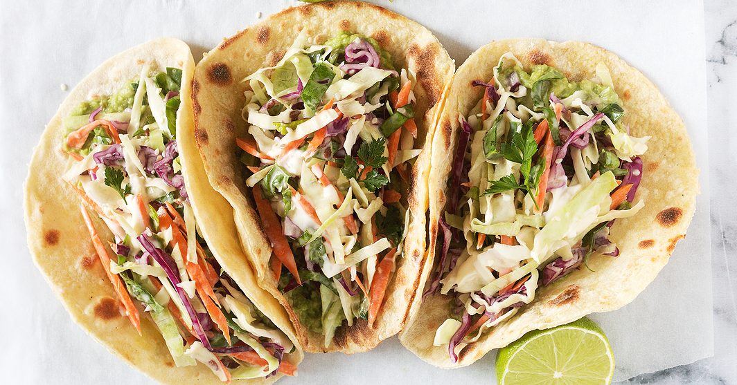 Mr. Frank’s Crunchy Fish Tacos Smothered in Serrano Avo 🥑 Sauce Topped ...